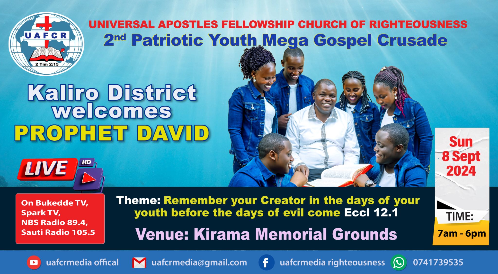 Home - Universal Apostles Fellowship Church of Righteousness