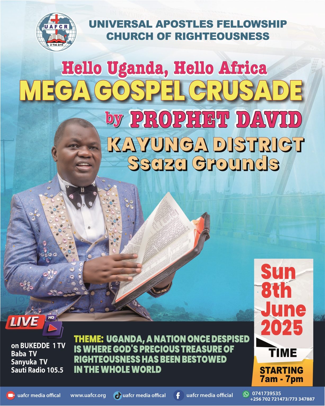 Home - Universal Apostles Fellowship Church of Righteousness